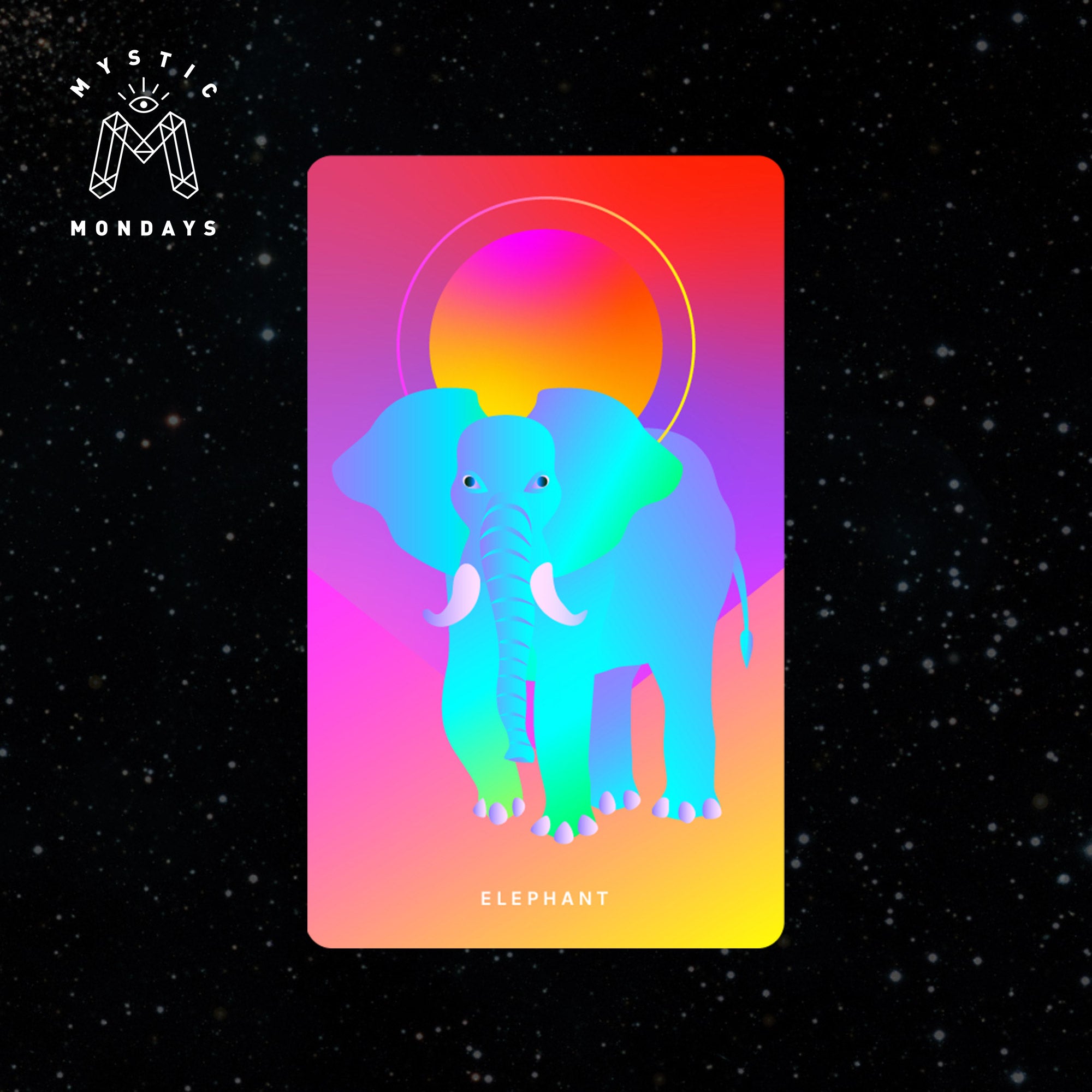 Elephant - Cosmic Creatures Card Meaning