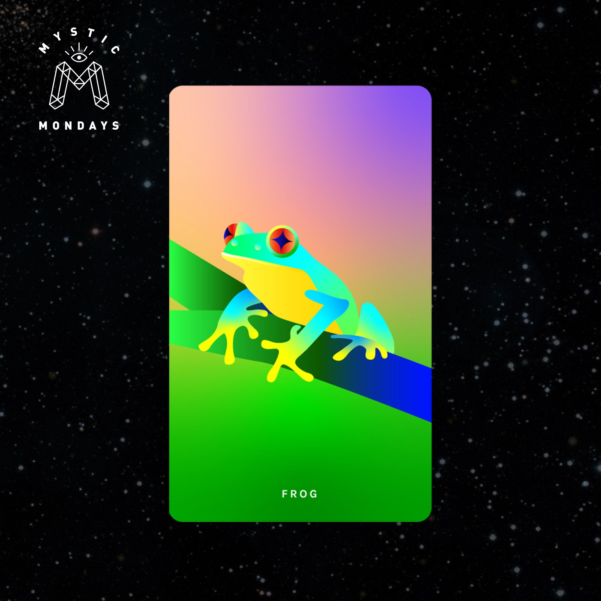 Frog - Cosmic Creatures Card Meaning