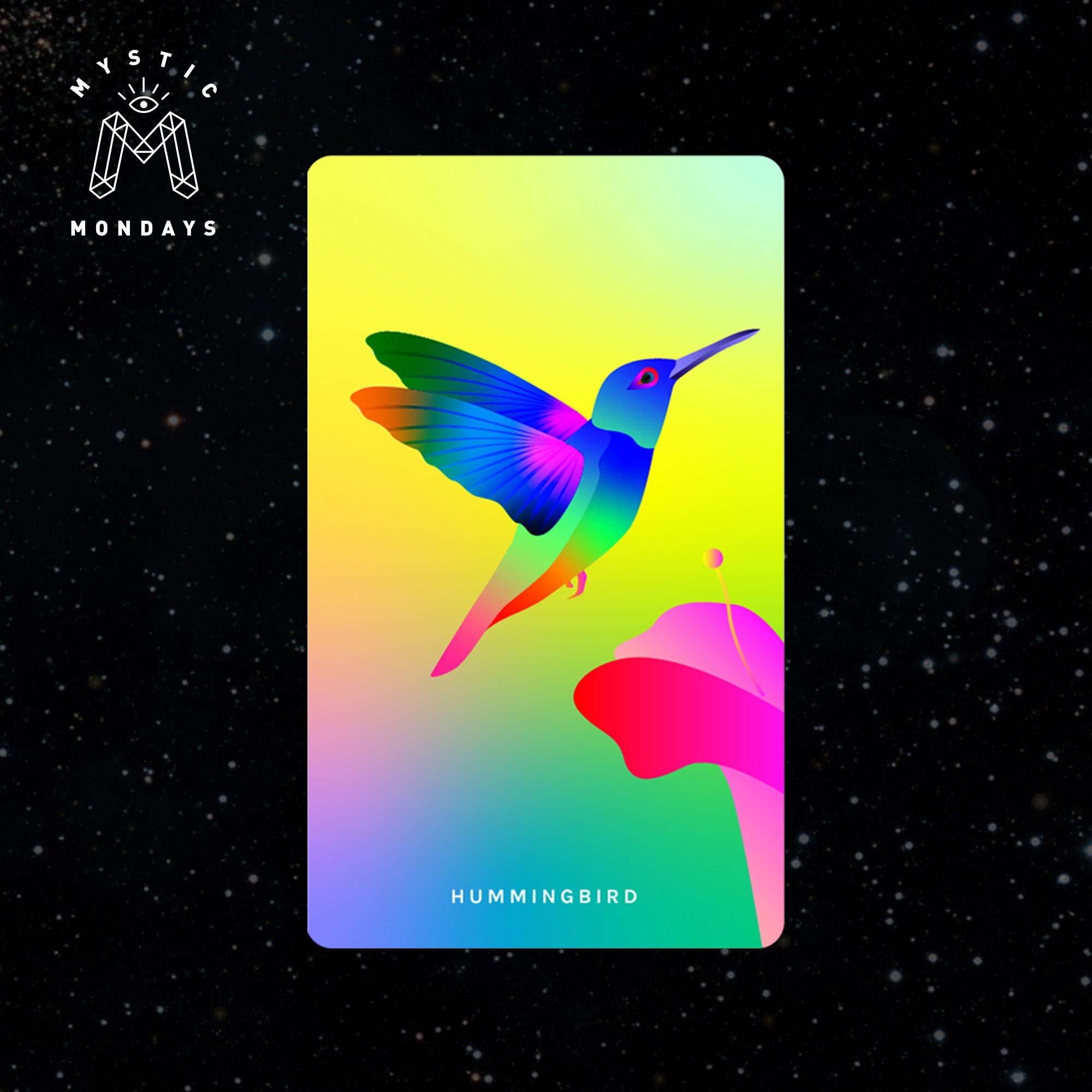 Hummingbird - Cosmic Creatures Card Meaning