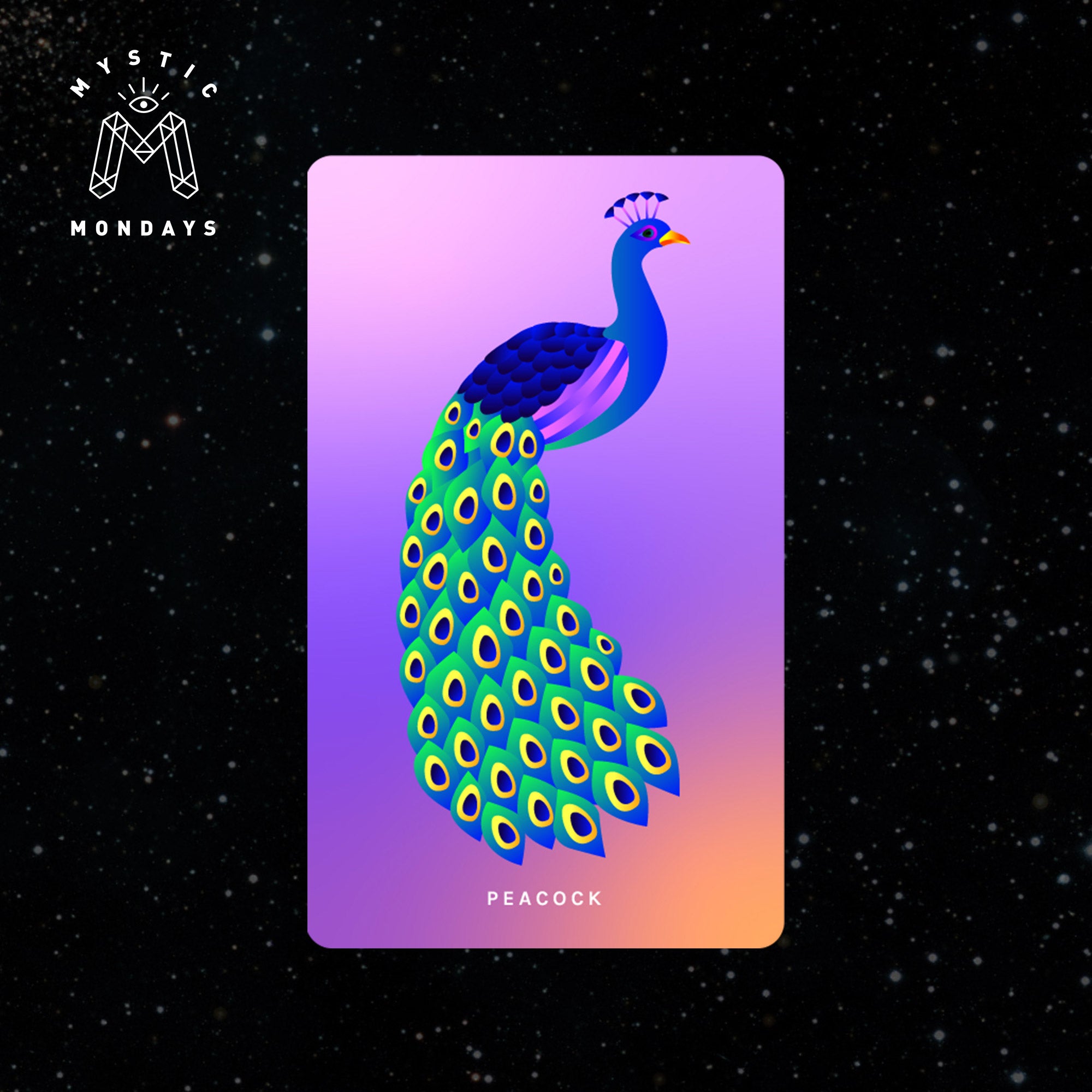 Peacock - Cosmic Creatures Card Meaning