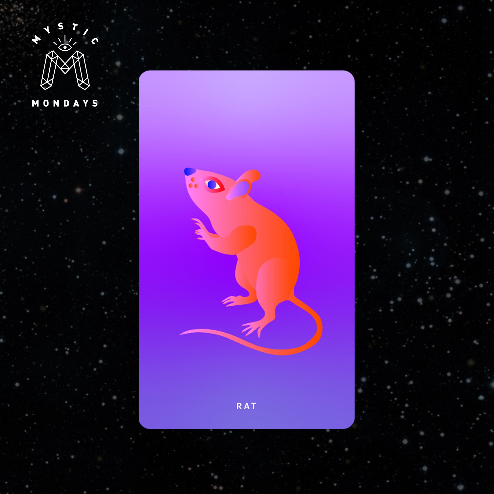 Rat - Cosmic Creatures Card Meaning