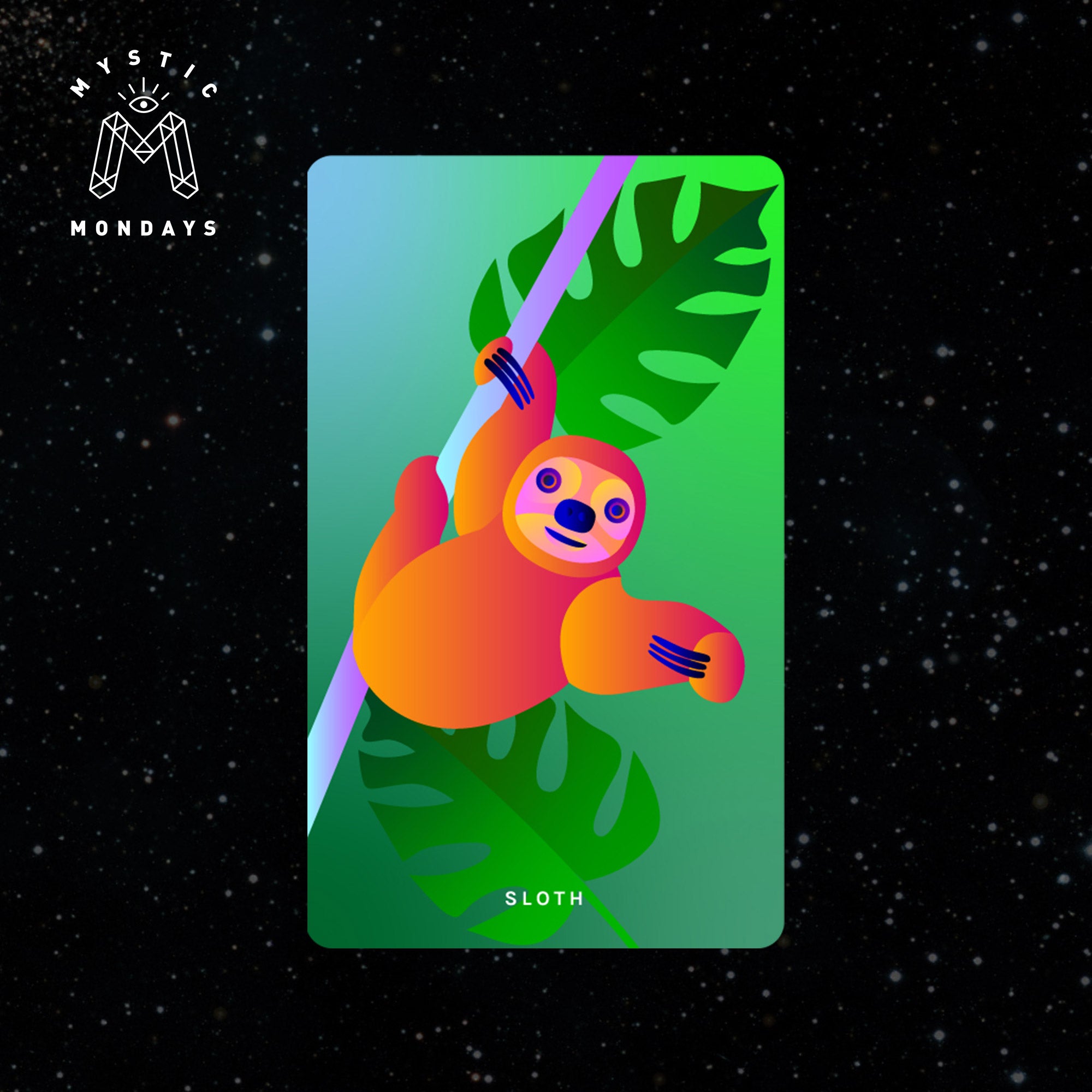 Sloth - Cosmic Creatures Card Meaning