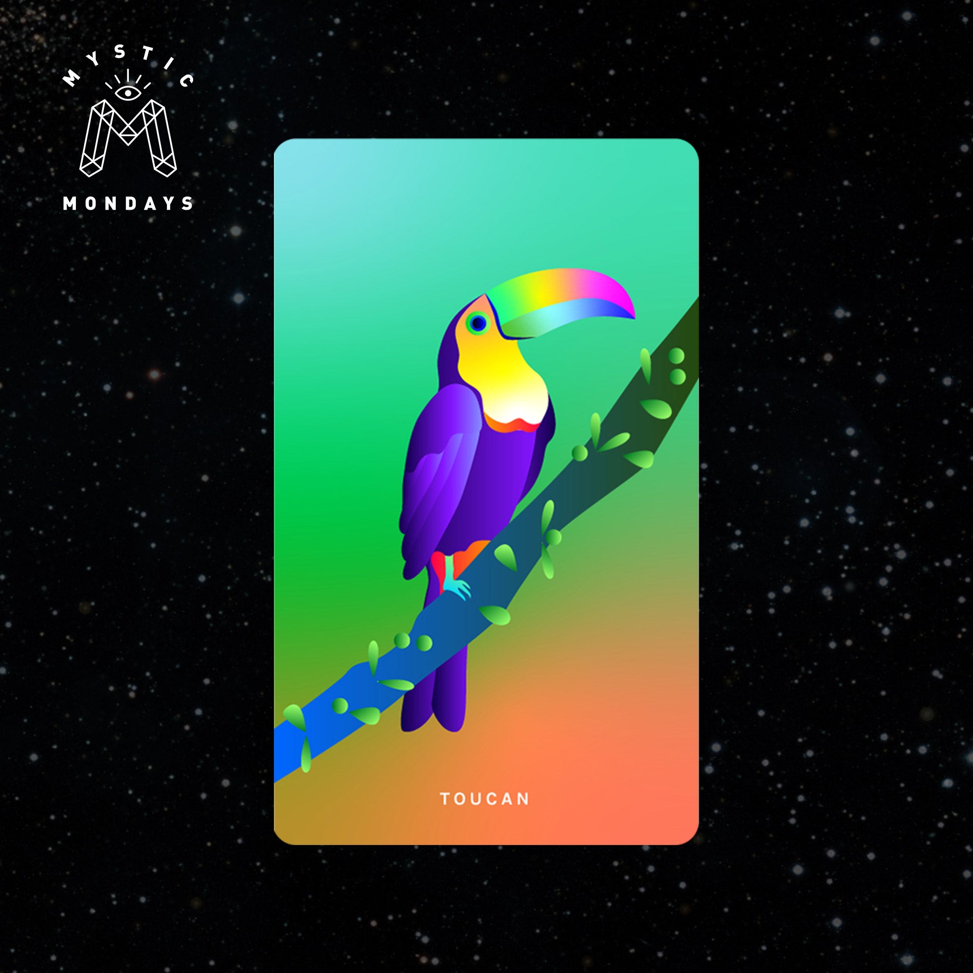 Toucan - Cosmic Creatures Card Meaning