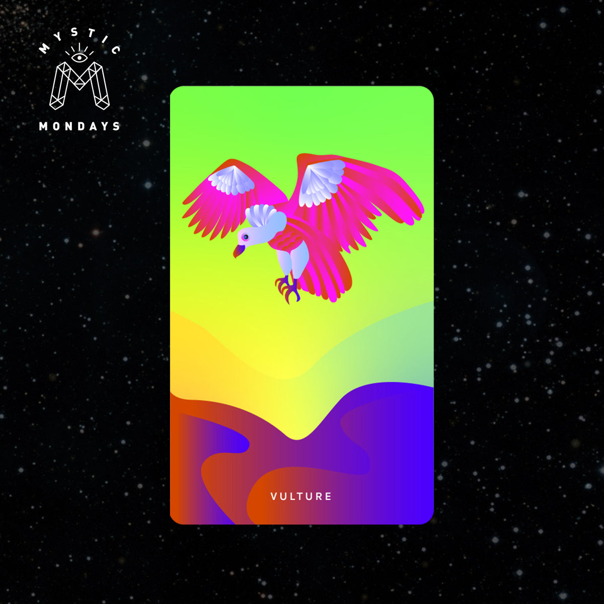 Vulture - Cosmic Creatures Card Meaning