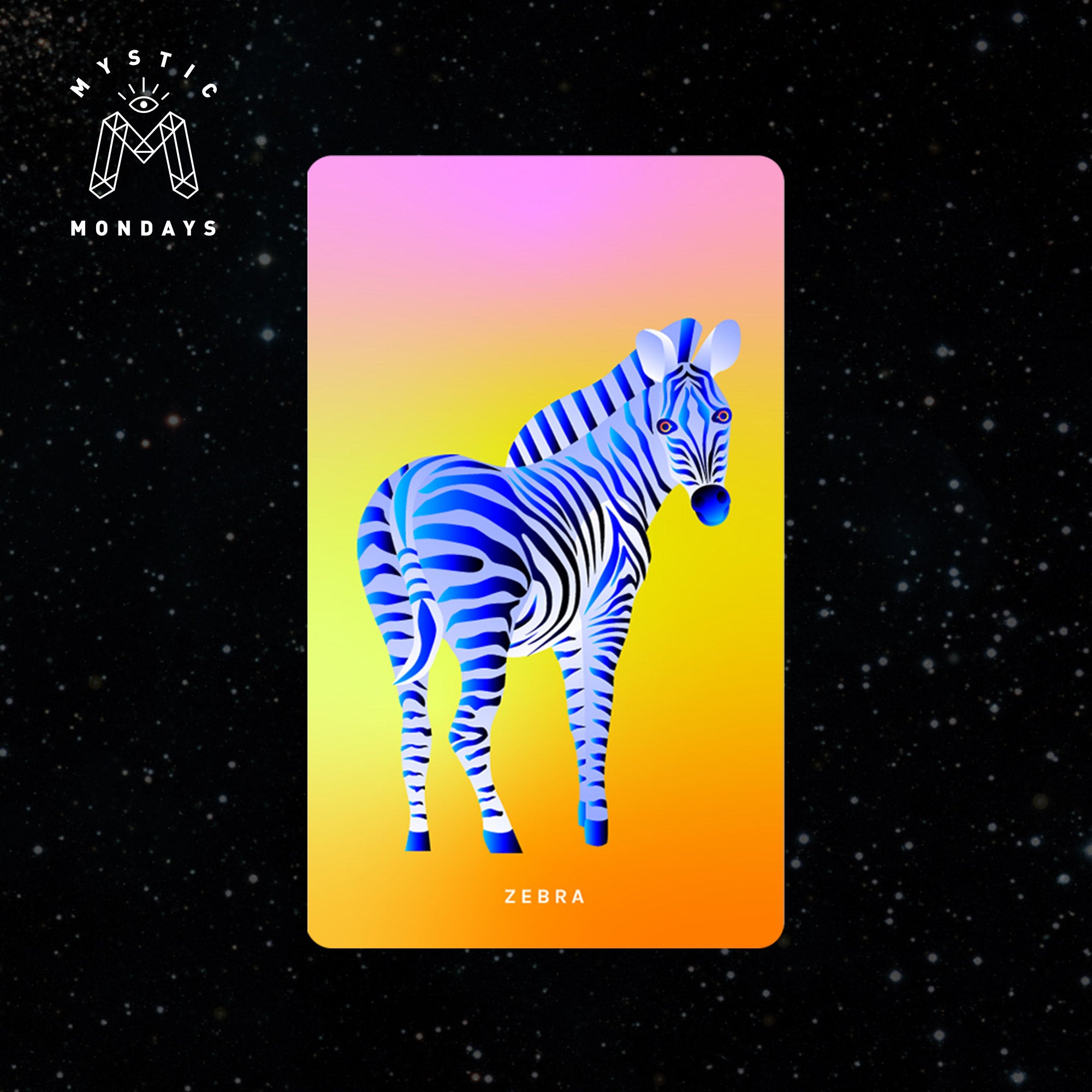 Zebra - Cosmic Creatures Card Meaning