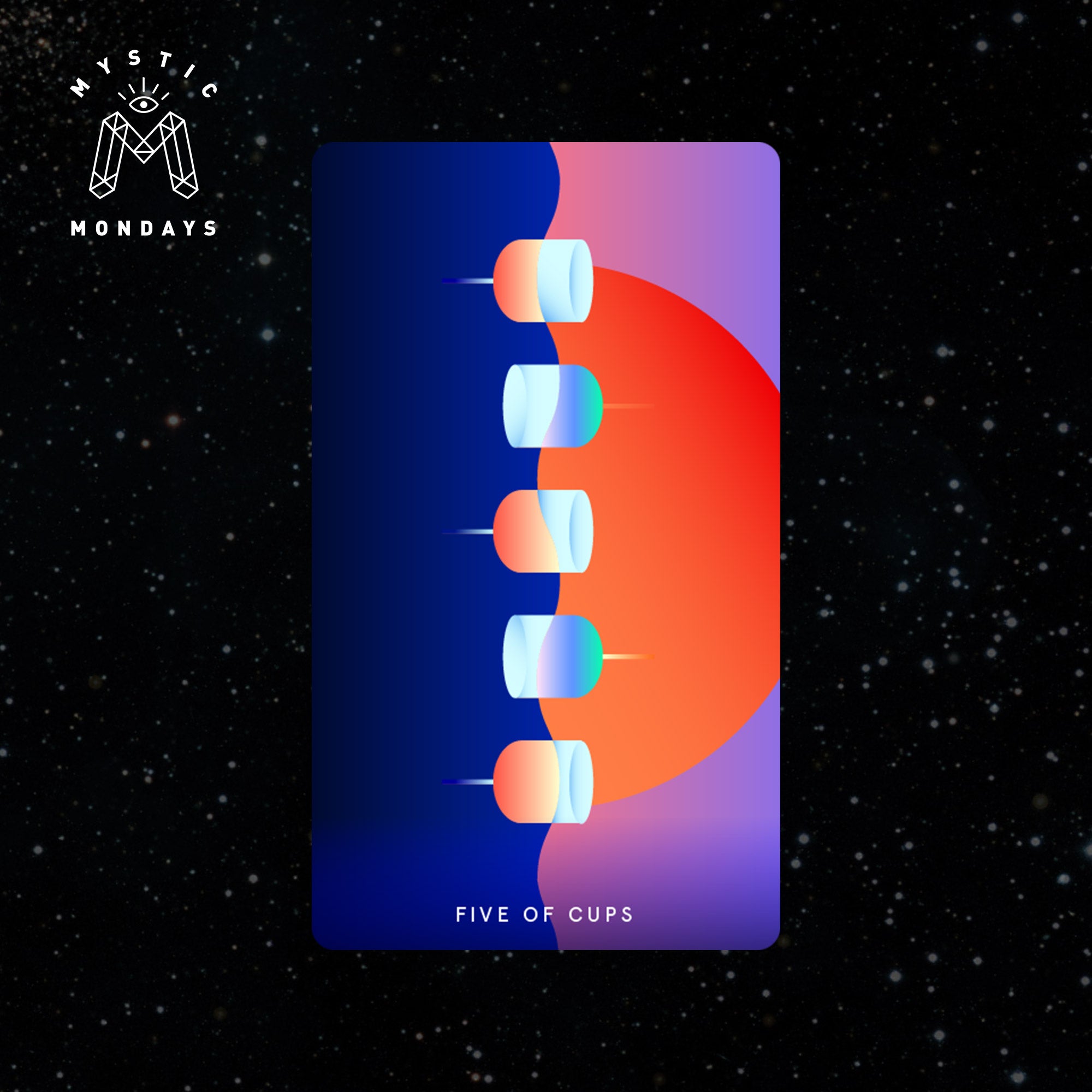 Five of Cups - Tarot Card Meaning - Grace Duong