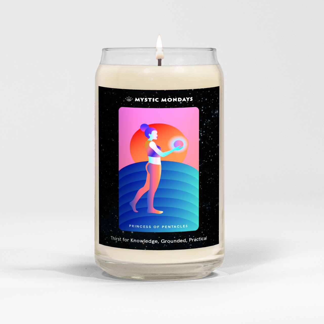 Princess of Pentacles Candle