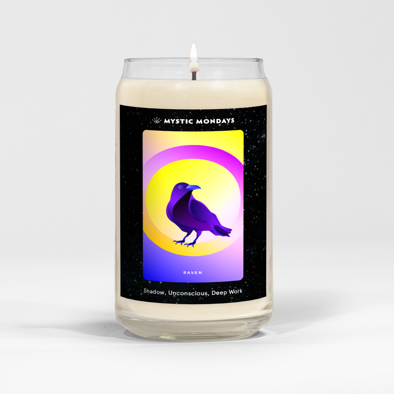 Raven Candle