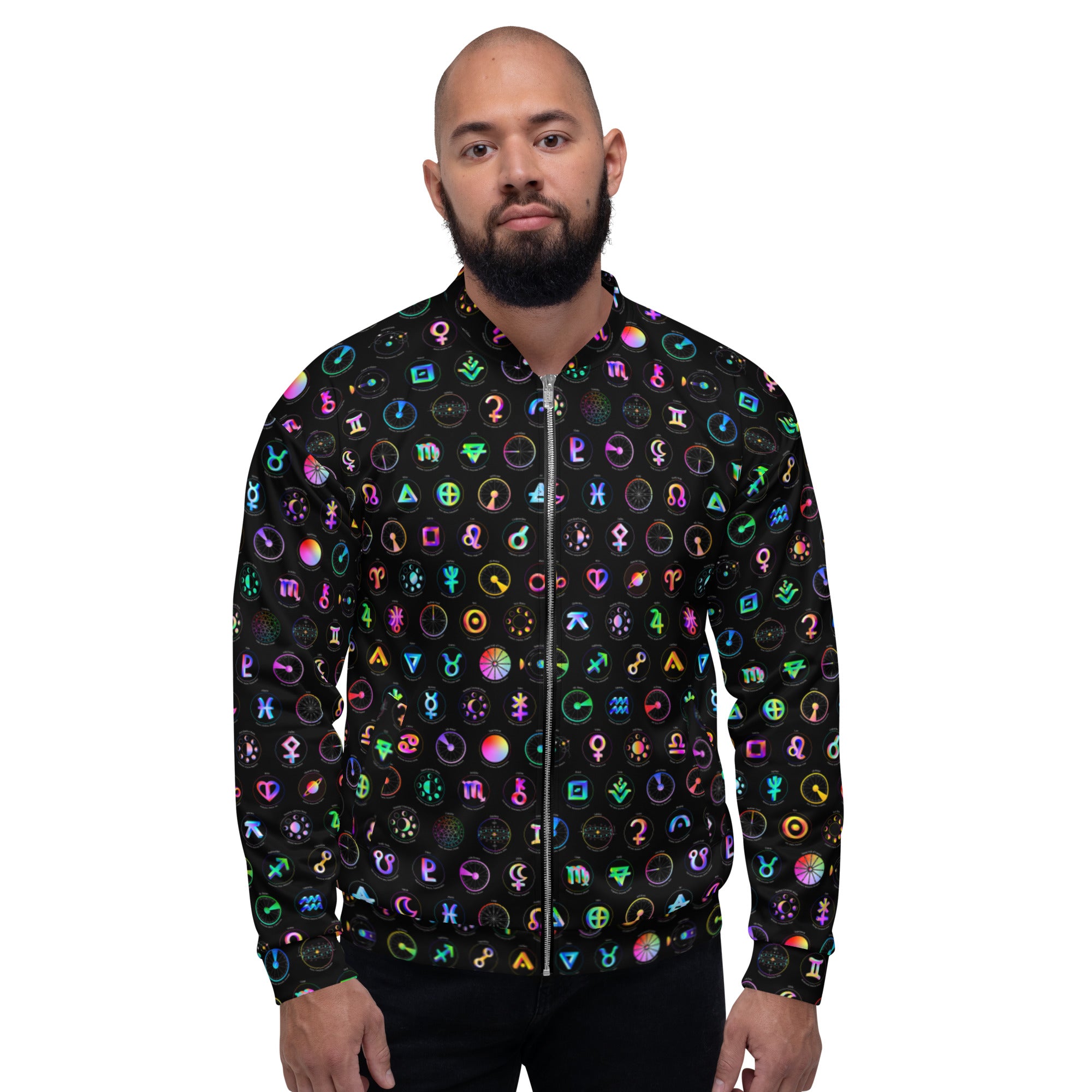 Astro Alignment Unisex Bomber Jacket